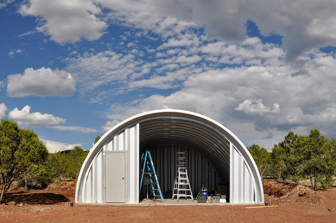 Headquarters Hut End Wall Construction - Clever Moderns