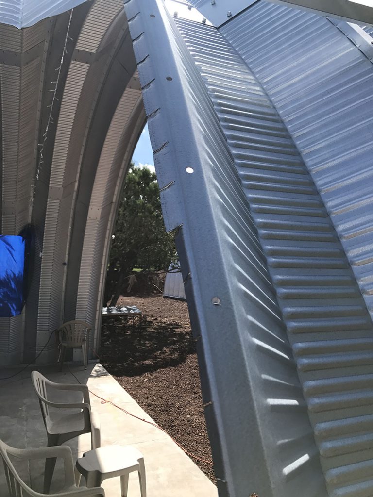 Wood Framing in a Metal Quonset Hut - Clever Moderns