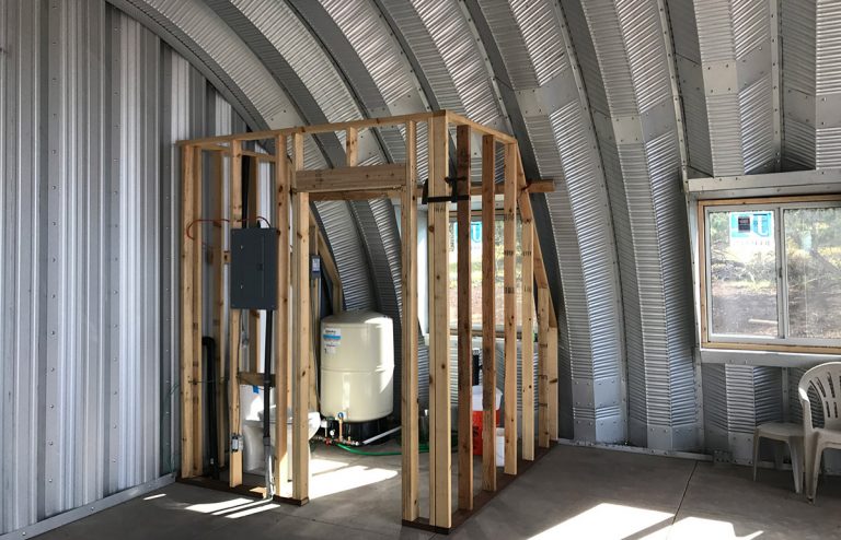 Quonset Hut Side Windows: Installed! - Clever Moderns