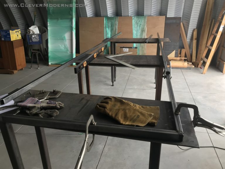 Workshop Hut End Wall and Hangar Door - Clever Moderns