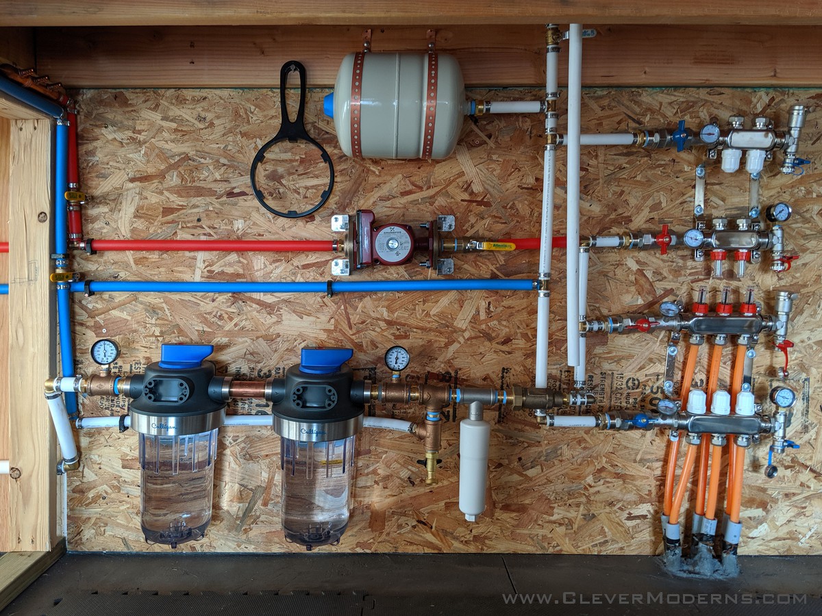 Radiant Floor Plumbing Setup - Clever Moderns