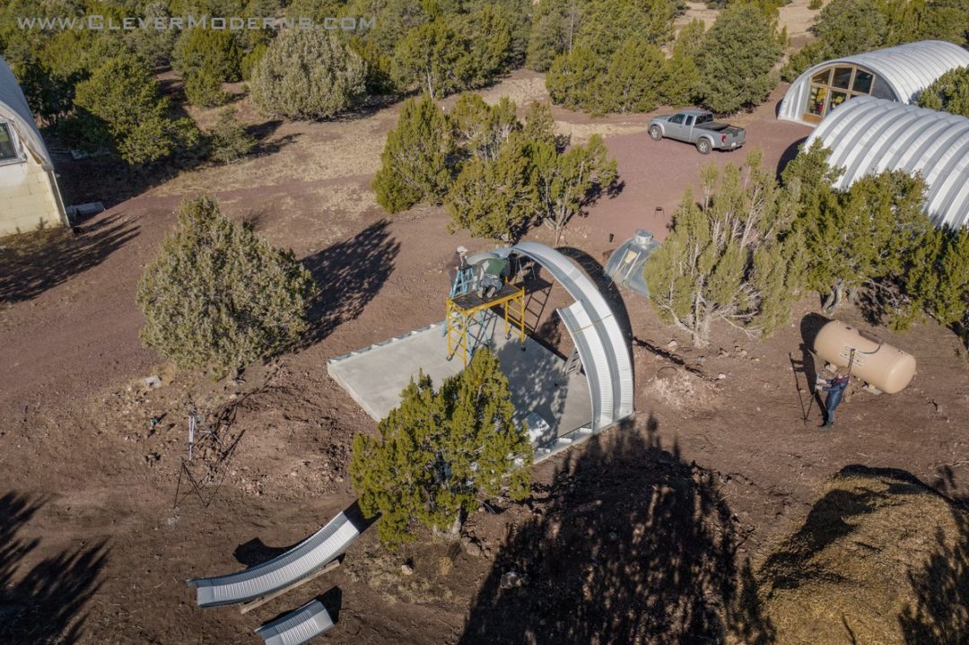 Quonset Hut #4: Q20 Storage Shed - Clever Moderns