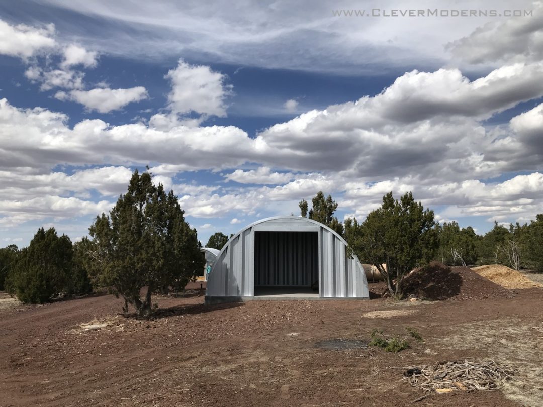 Quonset Hut #4: Q20 Storage Shed - Clever Moderns