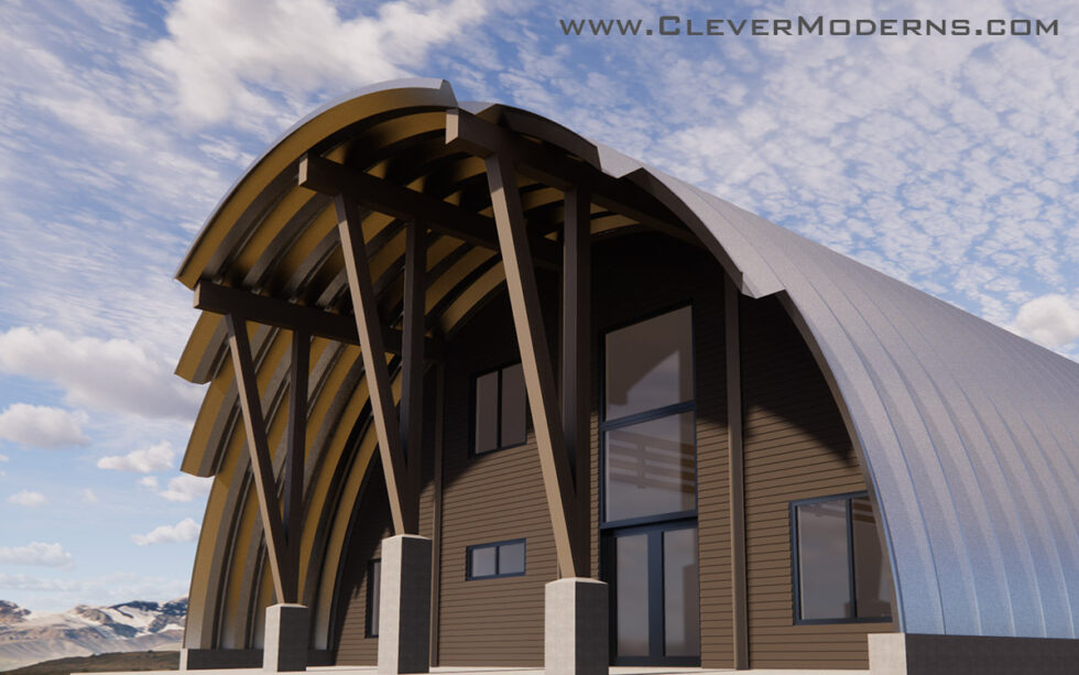 Client Project: Western Quonset Lodge - Clever Moderns