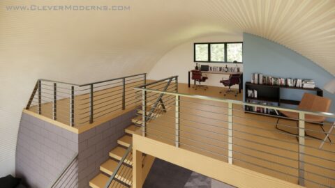 Client Project: GLAM Off-Grid Quonset - Clever Moderns